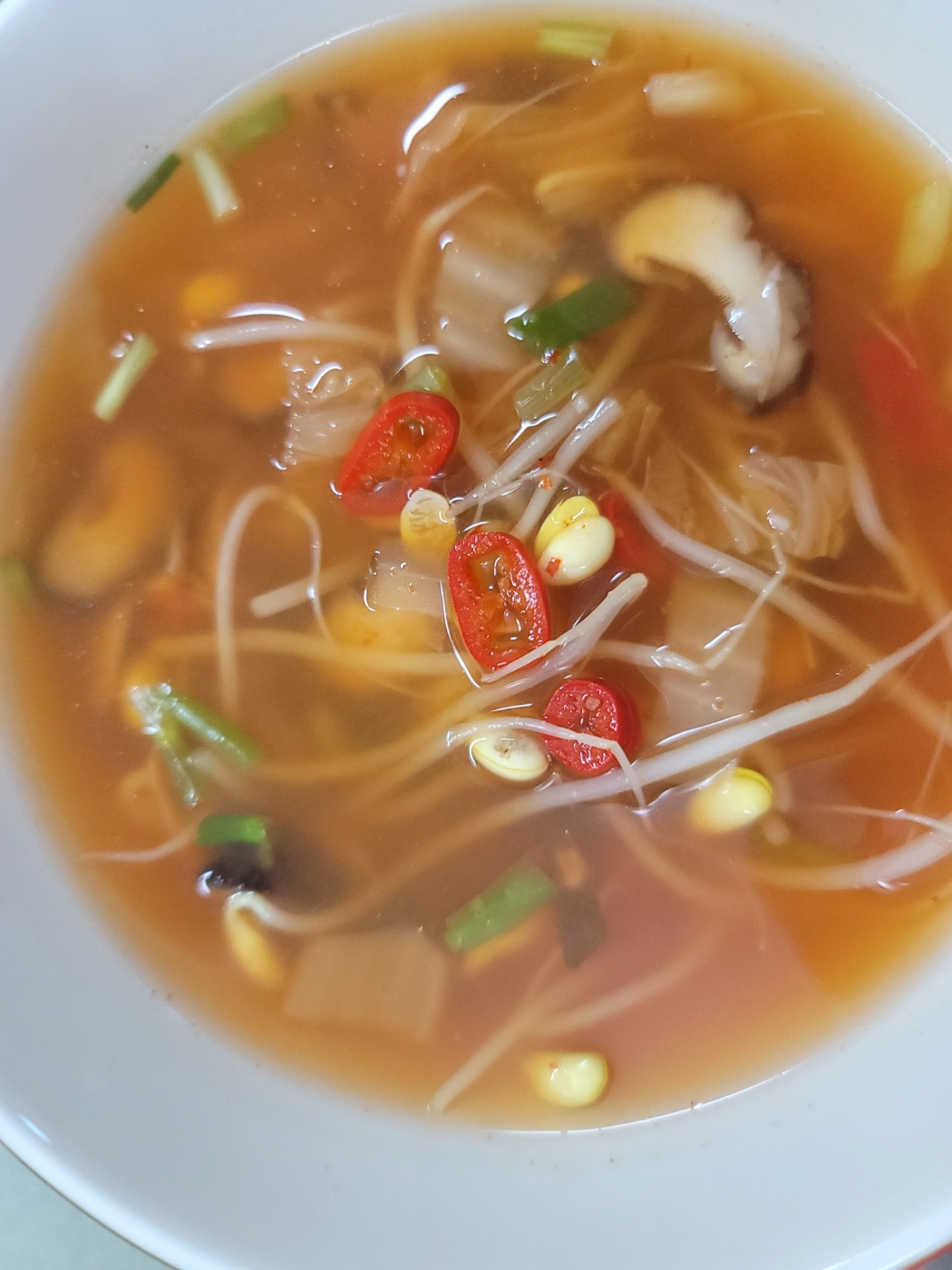 Spicy Vegetable Hangover Soup - Voyage Korea